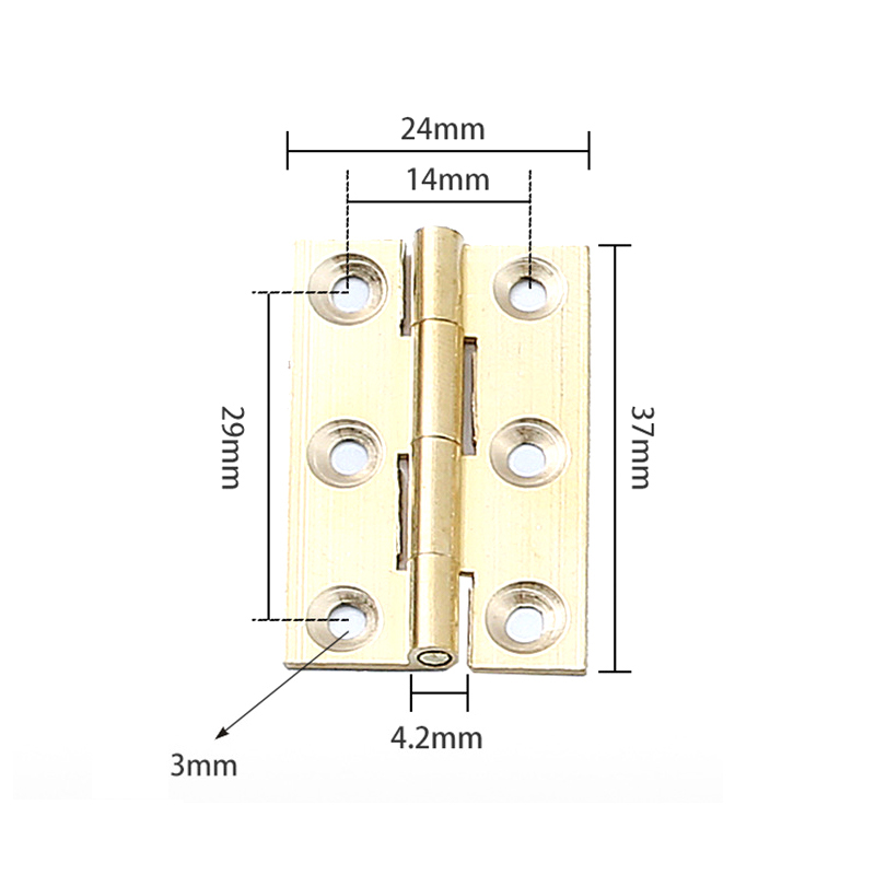 Pure Brass Miniature Hinges Brass Hinges Copper Mini Hinge | Daraz.lk