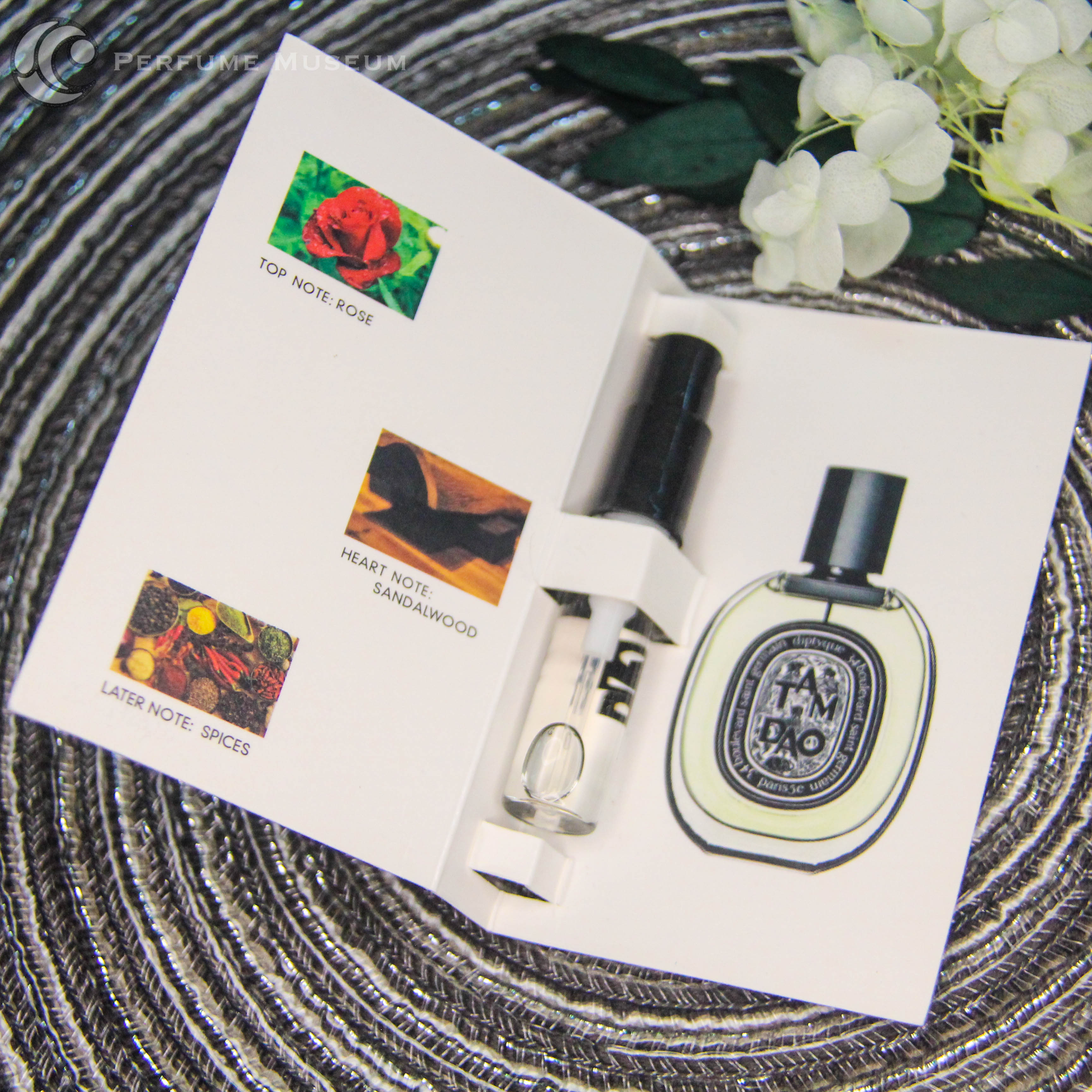 Perfume Sampler - Diptyque Tam Dao EDT, 2003 2ML Tester | Lazada