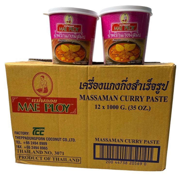 แม่พลอย MAE PLOY เครื่องแกงกึ่งสำเร็จรูป ขนาดใหญ่ XL 1000g กดเลือก ...
