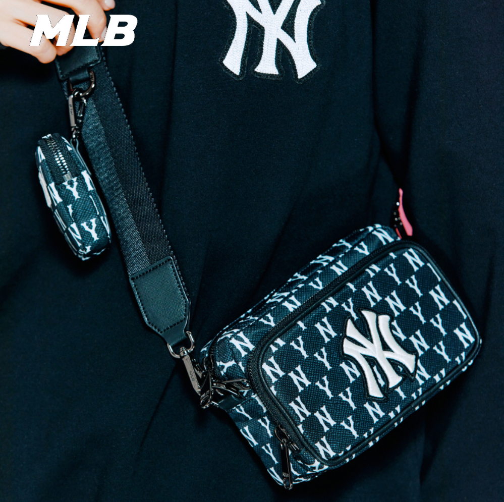 MLB Monogram Cross Bag NEW YORK YANKEES Women Bags Top-Handle Bags ...