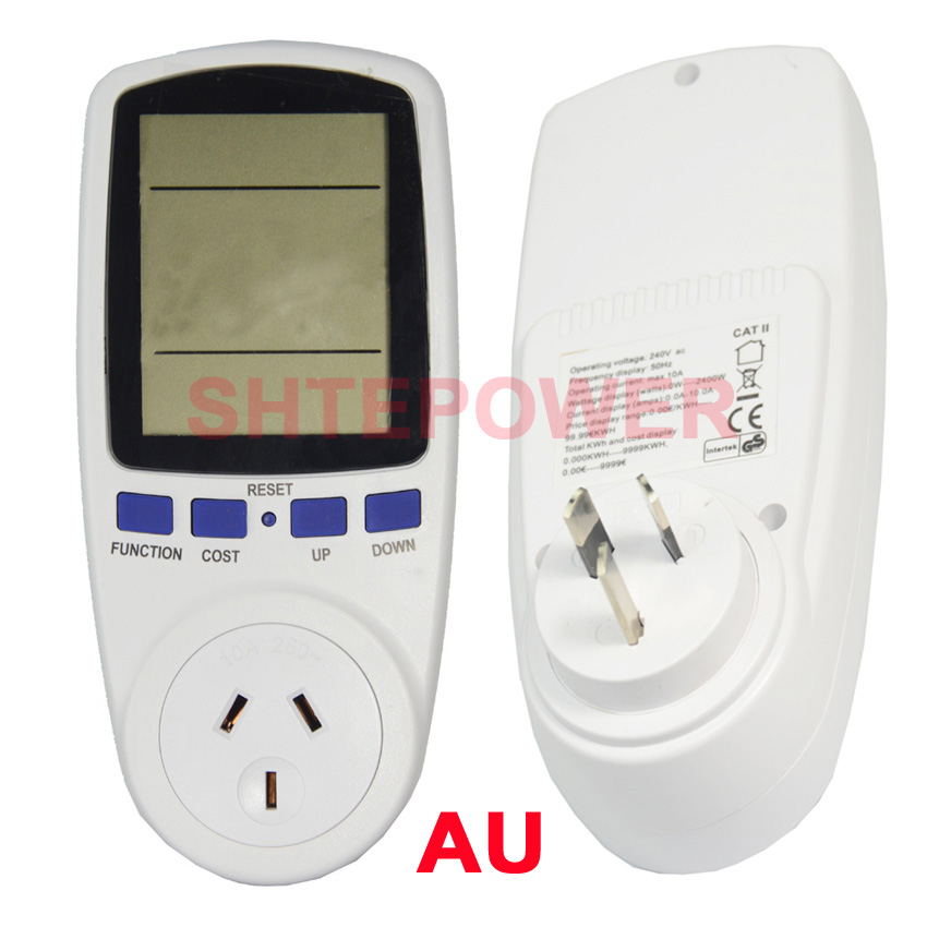 【Unlimited reLurchase】EU UK AC Power Meters 230v EU Plug Digital ...
