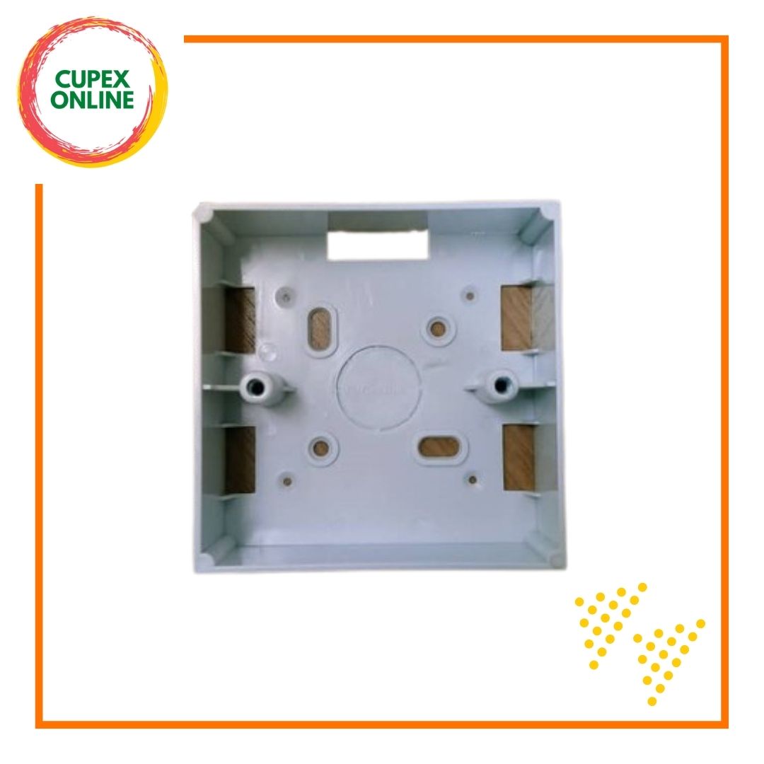PVC SWITCH BOX SURFACE MOUNTING BOX 3X3 | Lazada
