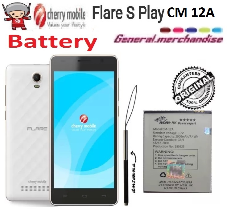 Cherry Mobile Battery For (CM-12A FLARE S PLAY) High Quality Long ...