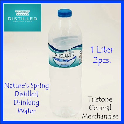 Natures Spring Distilled 1L (2pcs) | Lazada PH