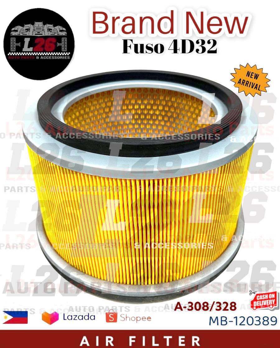 Fuso 4D32 Air filter A-308 / 328 MB-120389 Airfilter | Lazada PH