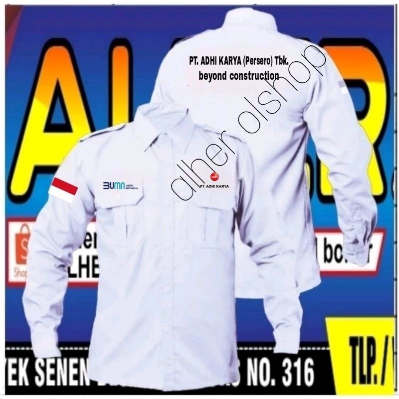 kemeja Adhi karya baju Adhi karya seragam Adhi karya Pdh Adhi karya ...