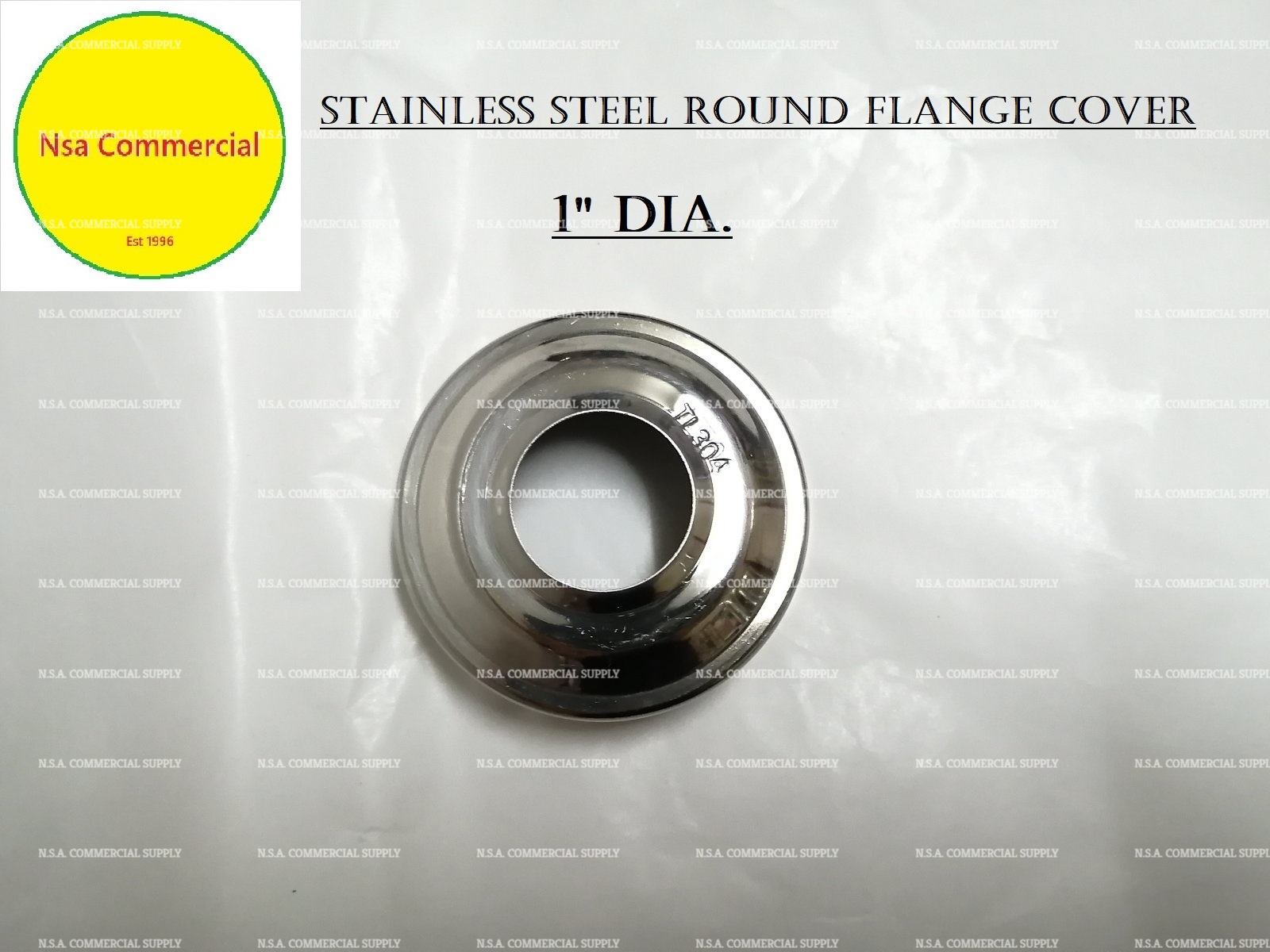 Stainless Steel Round Flange Cover 1" (Thick) 304 1PC | Lazada PH