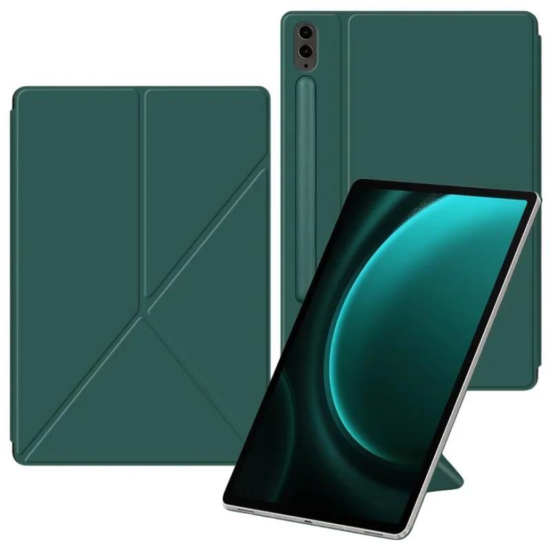 Multi-Folding Stand Magnetic Adsorption Cover for Samsung Galaxy Tab S9 ...