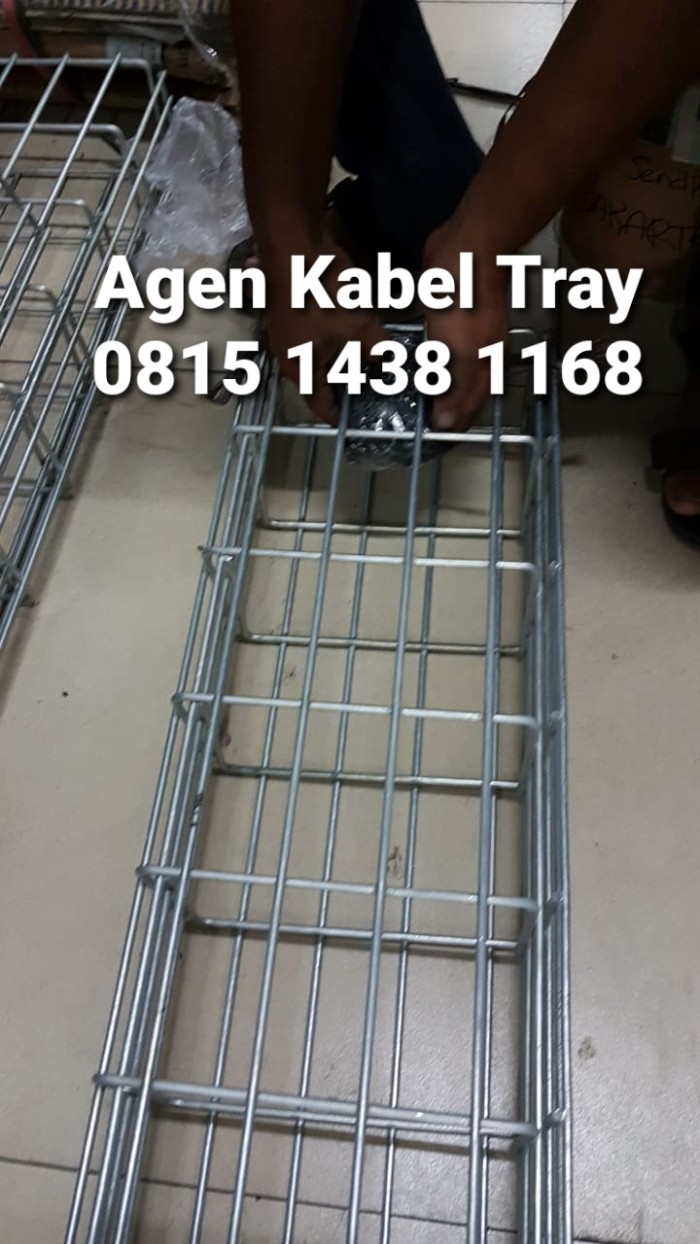 TRAY BRC 200X100X3000MM CABLE CAGE - TRAY WIREMESH - ELEKTRO GALVANIS ...