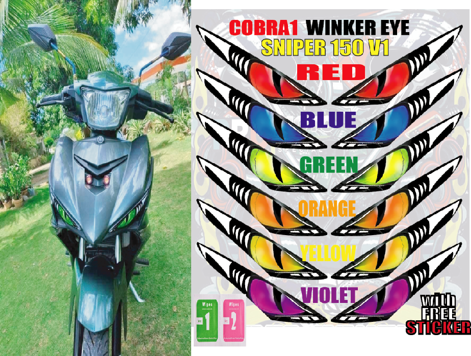 YAMAHA SNIPER v1& v2 /Cobra Winker Eye | Lazada PH