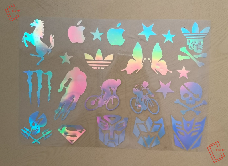 【HeritageTrove】300*200mm Radium Vinyl Cut Decorative Decals Bike ...