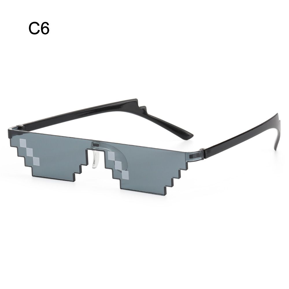 Waitz Naitz Fashion Mosaic Sunglasses 8 Bit Pixelated Ladies Sunglasses ...