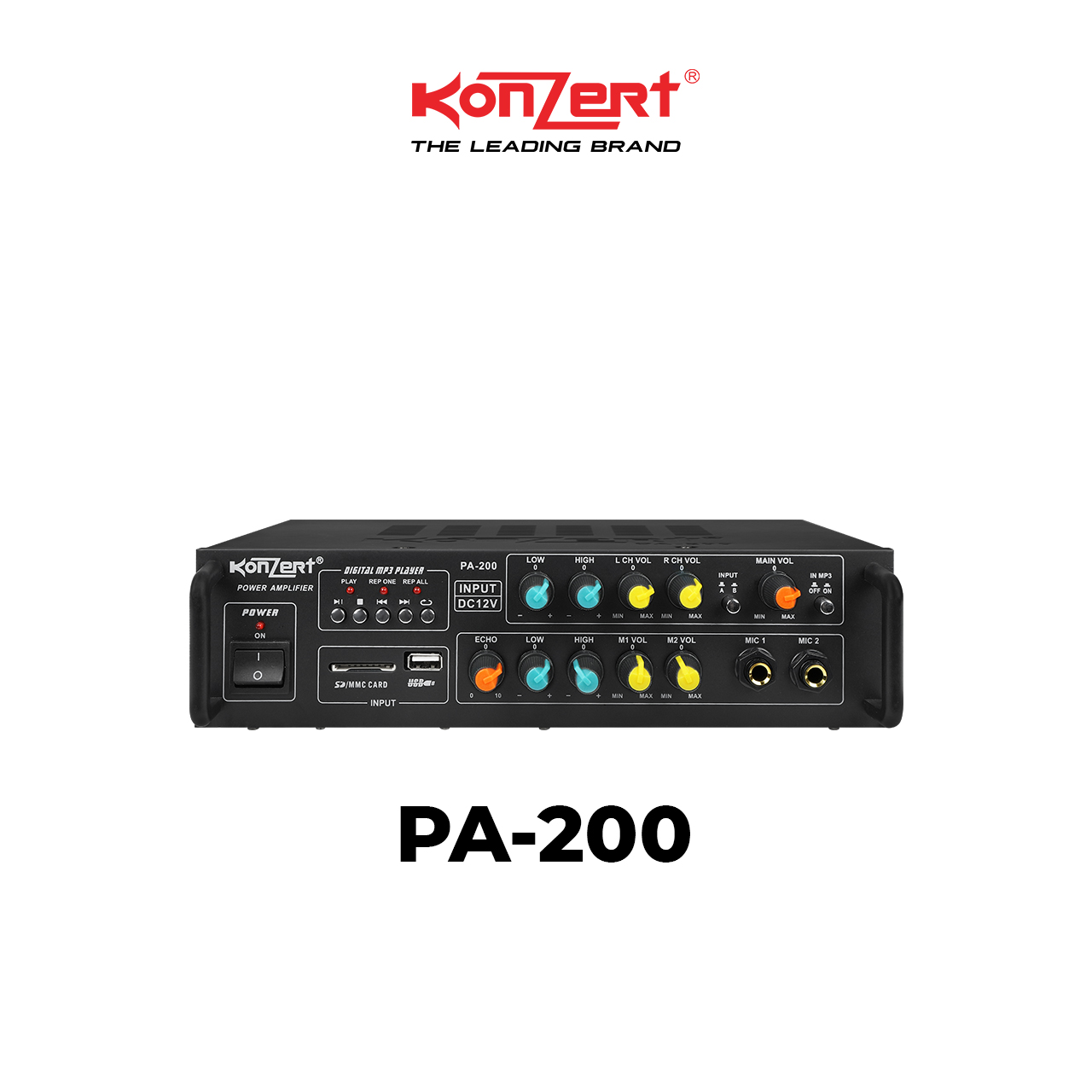 KONZERT PA-200+ PA AMPLIFIER | Lazada PH