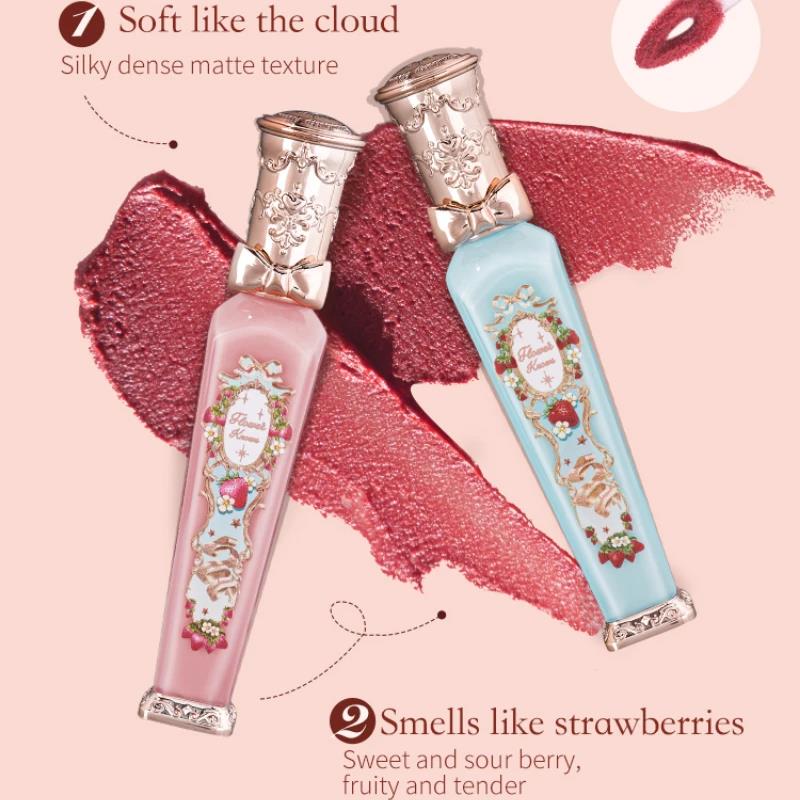 Flower Knows Strawberry Rococo Series Cloud Lip Cream Lip Gloss Long ...