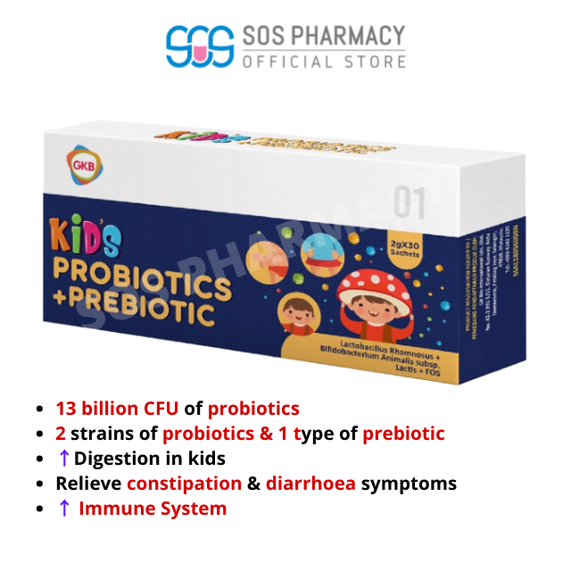 GKB Kids Probiotic + Prebiotic 2g x 30s | Lazada
