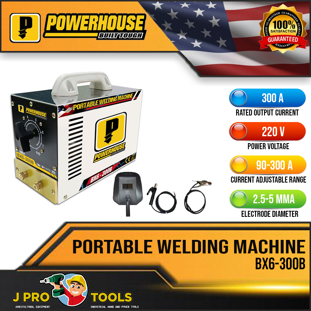 POWERHOUSE PORTABLE WELDING MACHINE STAINLESS BODY BX6-300B | Lazada PH