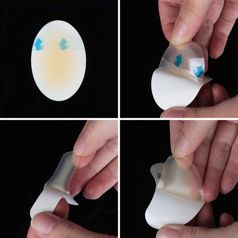 Foot Care Adhesive Hydrocolloid Blister Bandage Pain Relief Plaster ...
