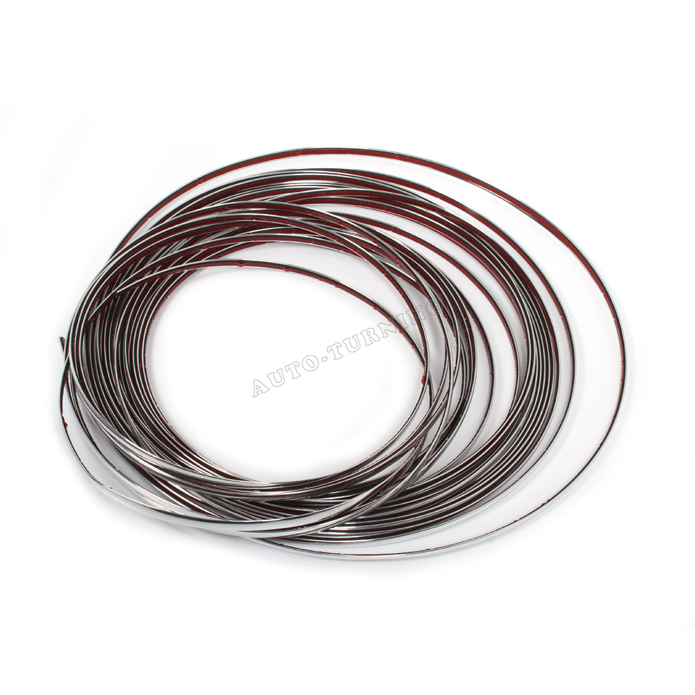 Car Styling Pvc Chrome Auto Car Body Kit Side Skirt Window Moulding ...