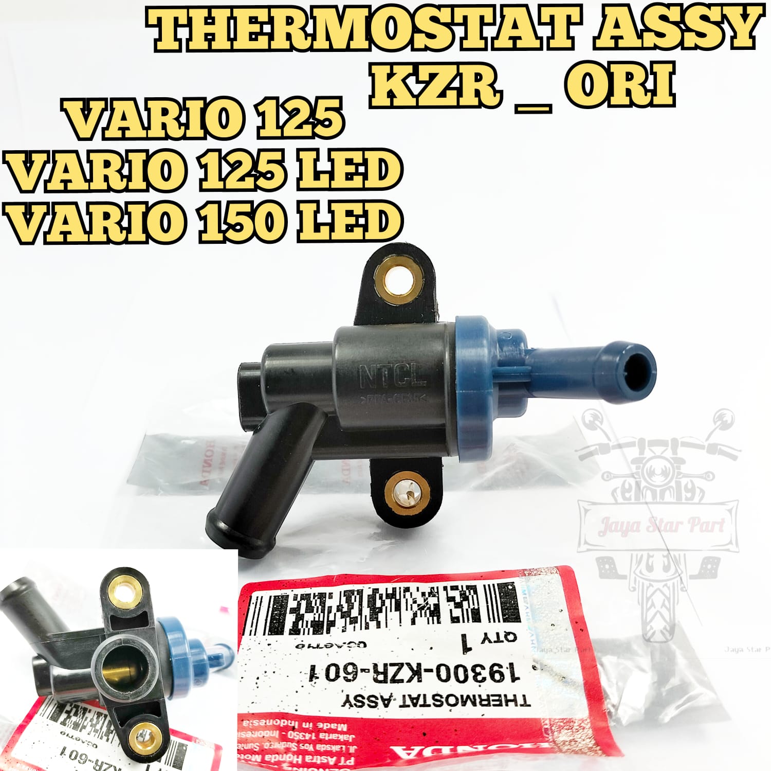 Thermostat KZR ASLI PRESISI HONDA VARIO 125 radiator KZR VARIO 125 ...