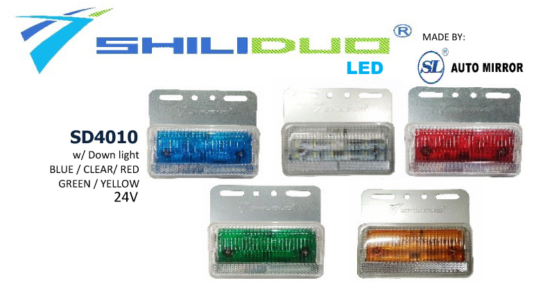 Clearance light/Side Lamp SD-4010 SHILIDUO BRAND 24V LED with Droplight ...