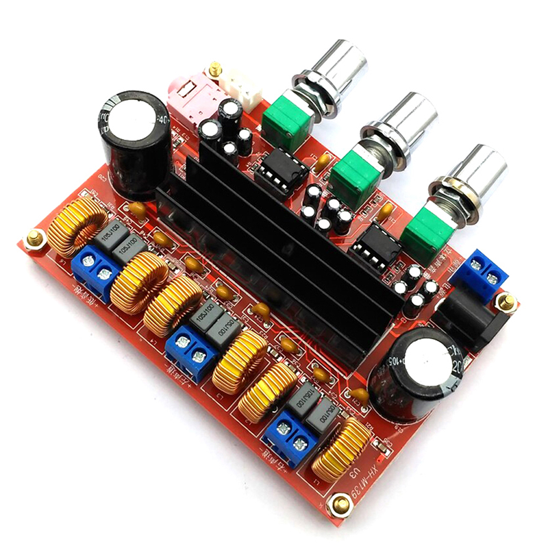 Xh-M139 2.1 Digital Power Amplifier Board Board 12V-24V Wide Voltage ...