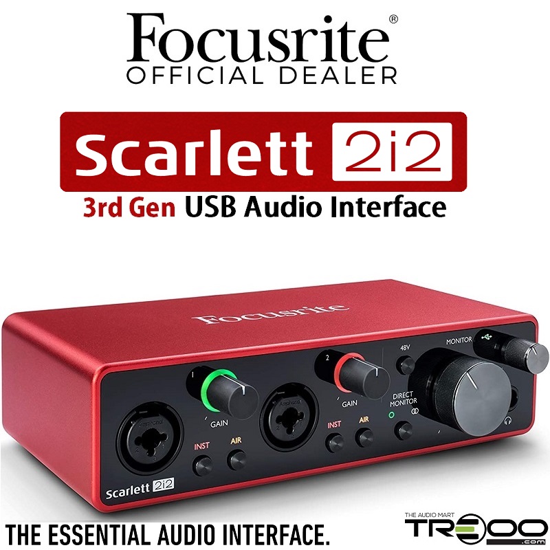 高評価！ Focusrite Scarlett 2i2 3rd gen asakusa.sub.jp