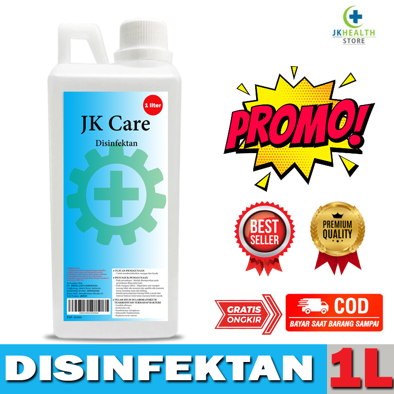 Cairan Disinfektan Ampuh Membasmi Kuman Dan Bakteri 1000ml (1Liter ...