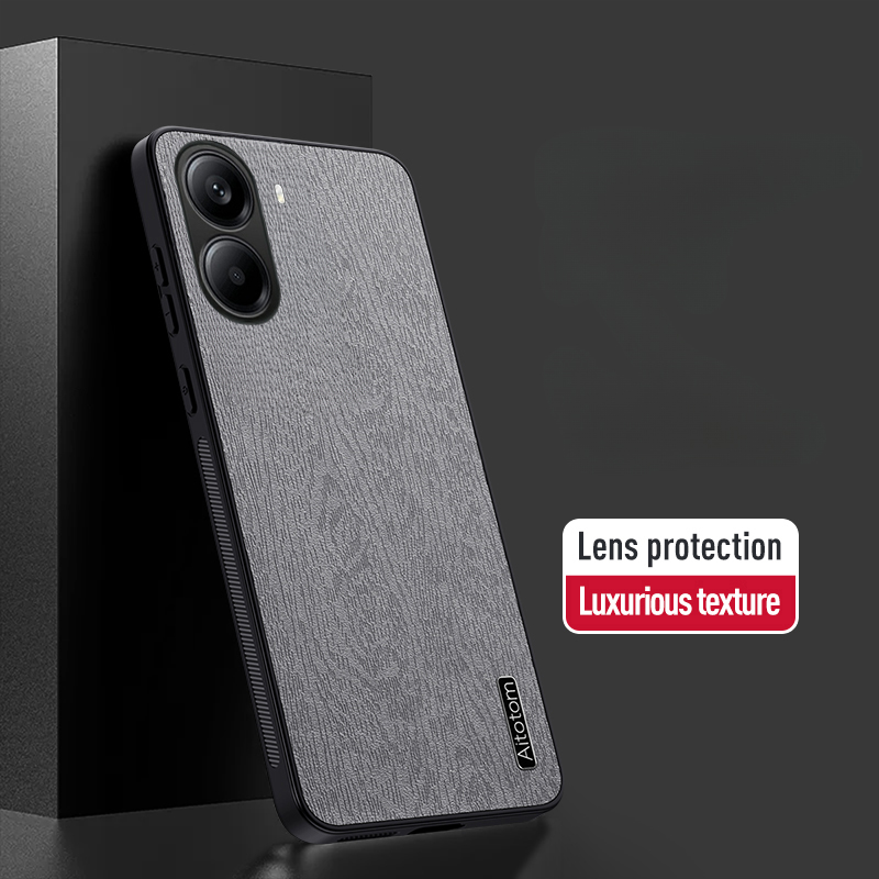 Phone case For Xiaomi Poco X7 X7 Pro Back cover Tree texture Leaves ...