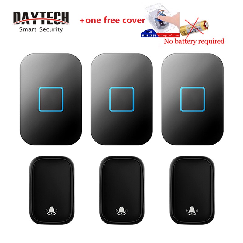 🔥โปรโมชั่นสุดคุ้ม กรุงเทพฯ🔥(3 แพ็ค) DAYTECH กริ่งประตูไร้สาย 150 M ...