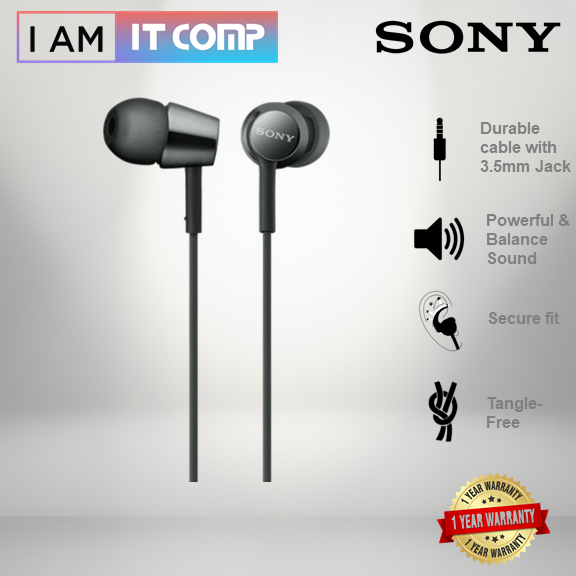 ソニー MDR-EX155 MDREX155 -B -N -L -LI -P -R -W -Y -PI -G 密閉型インナーイヤーレシーバー ...