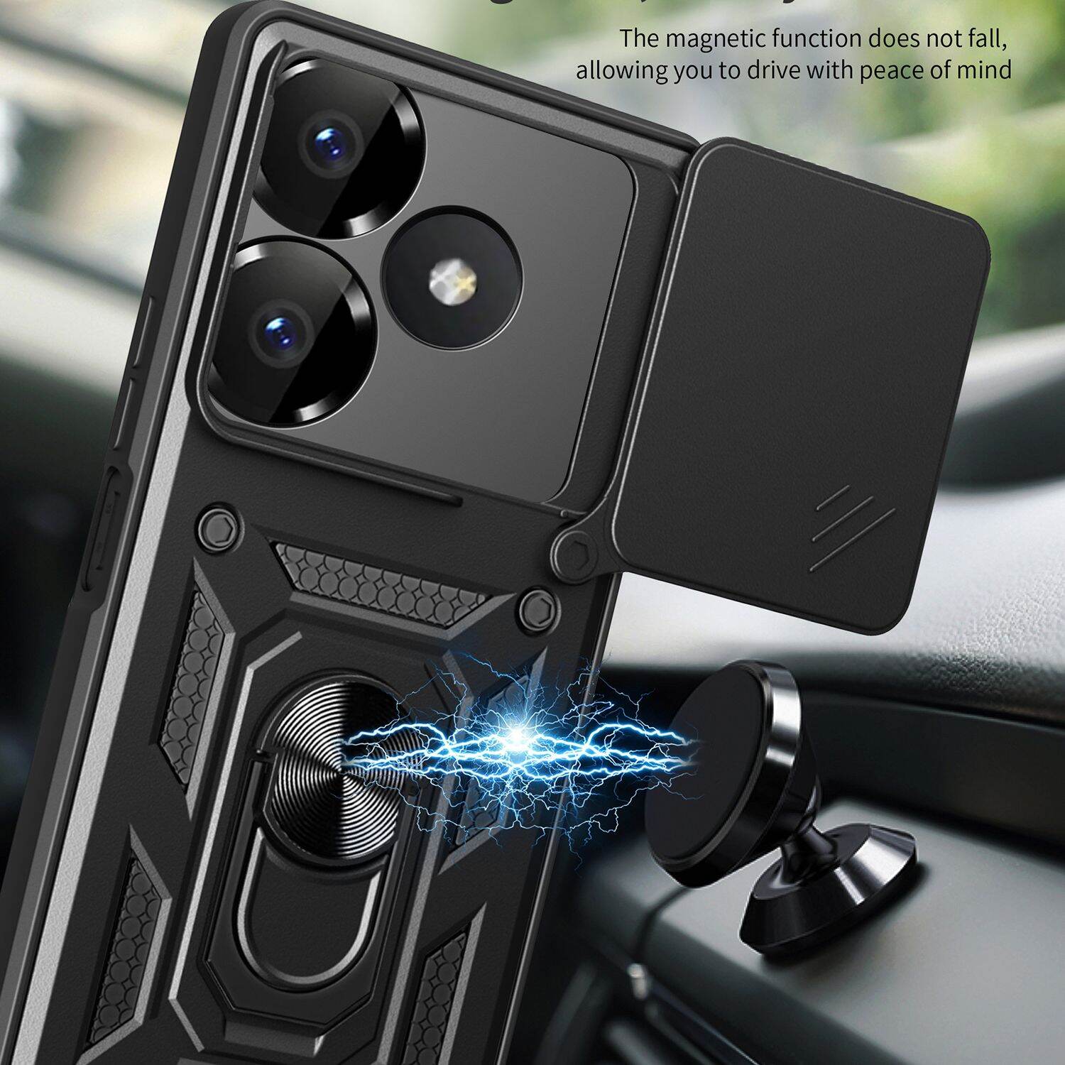 lthmy for Xiaomi Redmi Note 14 5G Rugged Armor Protection Case with ...