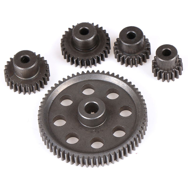 HSP Steel Metal Spur Differential Main Gear 17T/21T/26T/29T/64T Pinion ...