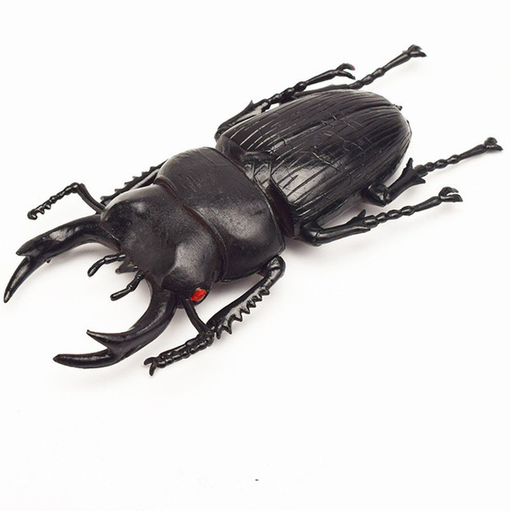 ZHUJI Teaching Aids Non-Toxic Joke Toys Simulation Animals Beetle ...