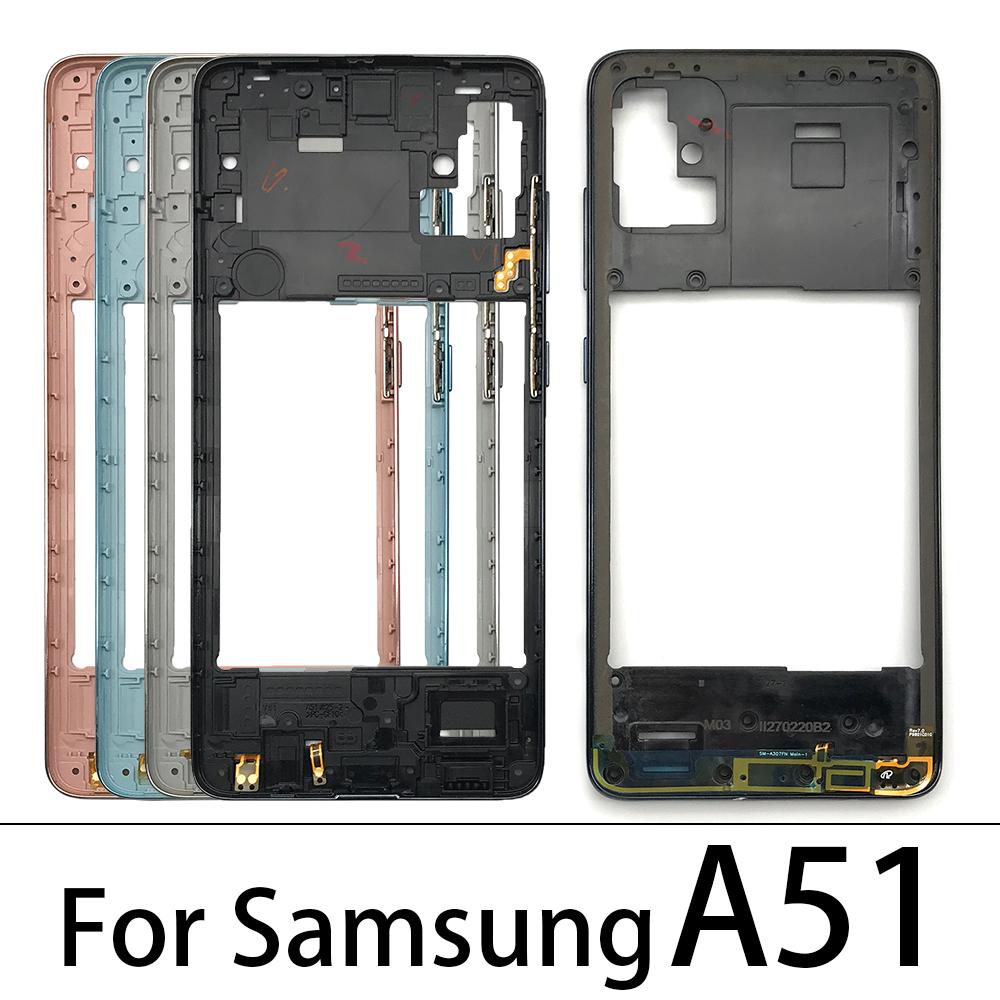 【EcoDealsq】NEW For Samsung A51 A71 A20 A50 Housing Middle Frame Bezel ...