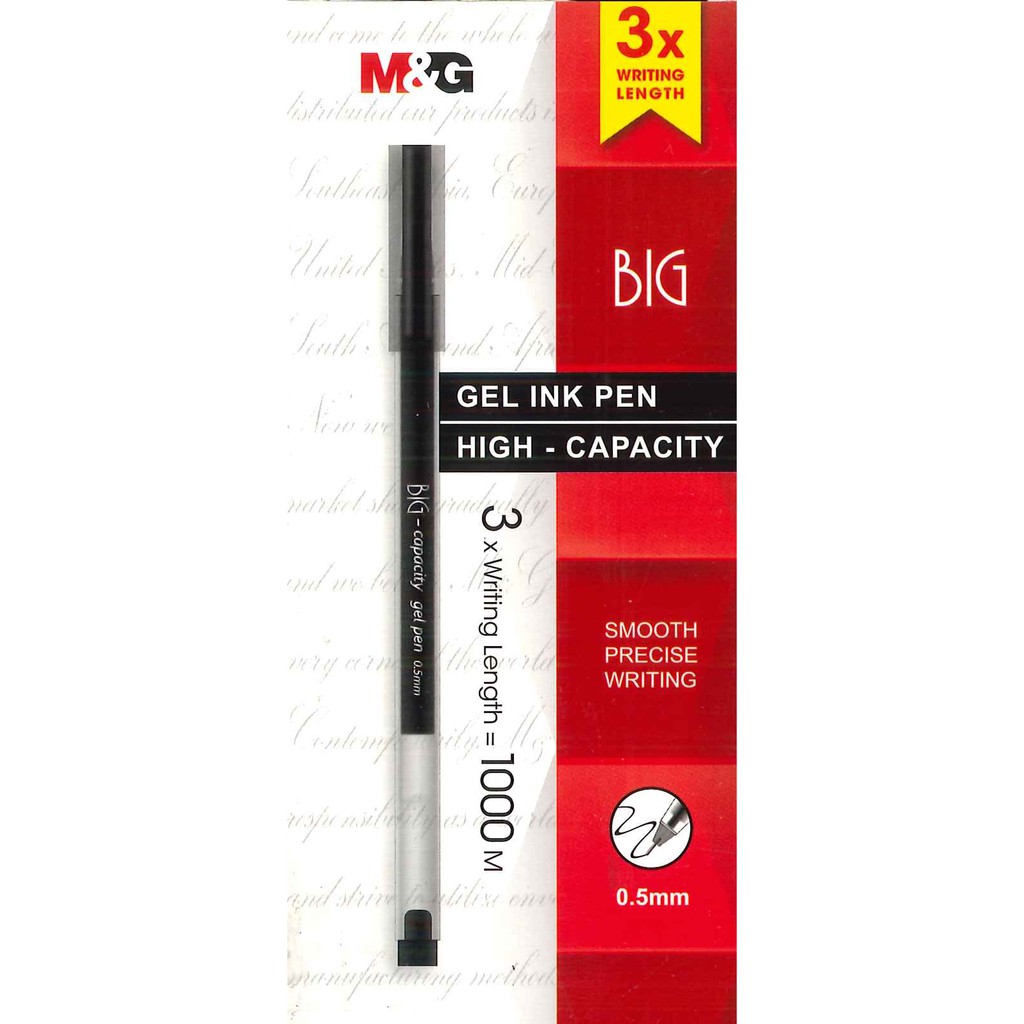 M&G AGPB6971 BIG GEL INK PEN 1pcs | Lazada
