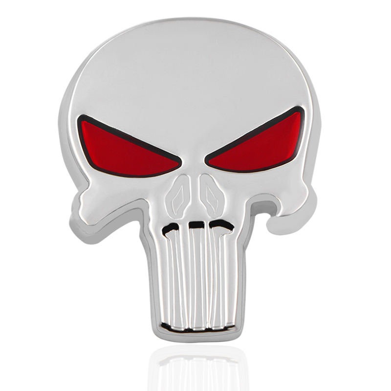 【Hottest Trends】Rhino Tuning THE Punisher Body Badge 3D Skull Sticker ...