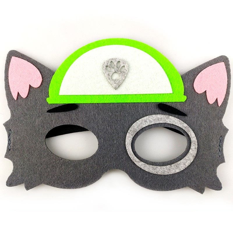 Paw Patrol Dog Felt Face Mask Masquerade Blindfold Toys Patrol การ์ตูน ...