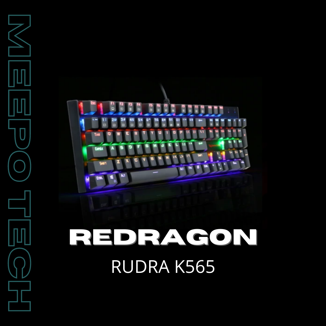 REDRAGON K565R RUDRA Rainbow Backlit Mechanical Gaming Keyboard | Lazada PH