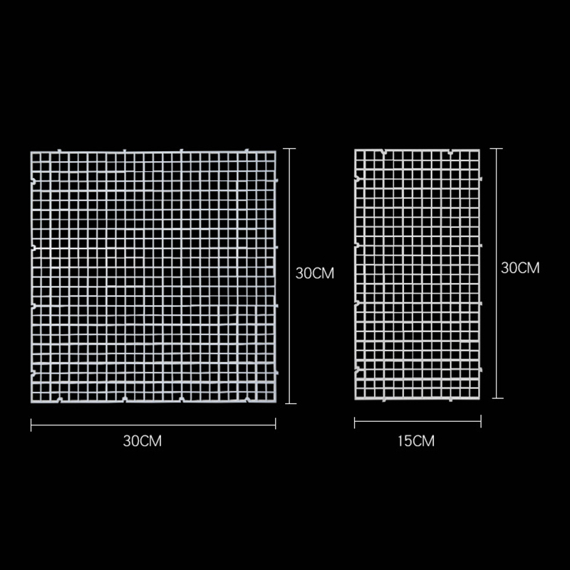 Fish Tank Isolation Plate Bottom Filter Grid Bottom Filter Plate ...