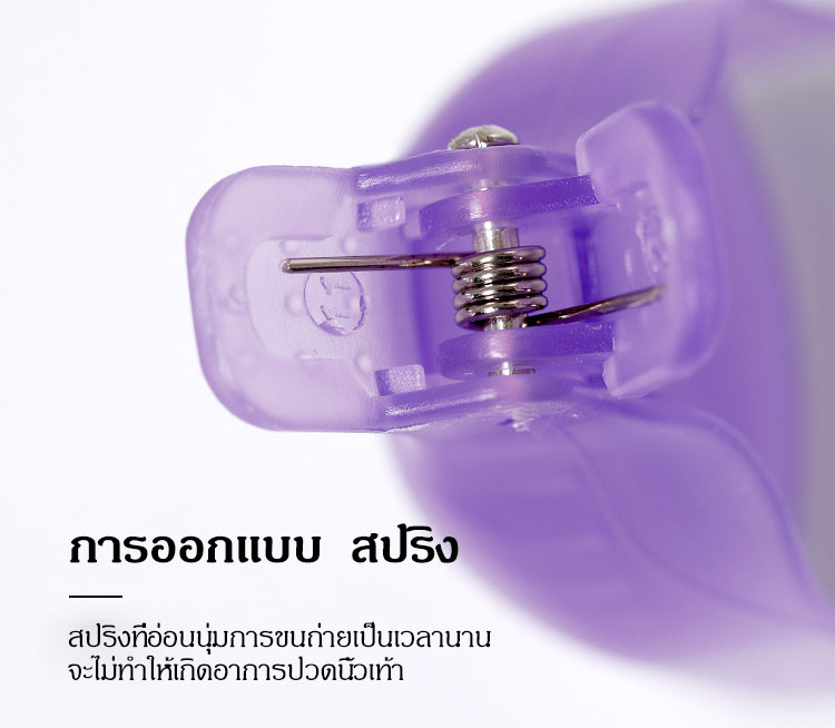 ตัวหนีบน้ำยาล้างเล็บเท้า ล้างเล็บเจล ที่หนีบเล็บเท้า ลอกฟอย NG129 KIKO ...
