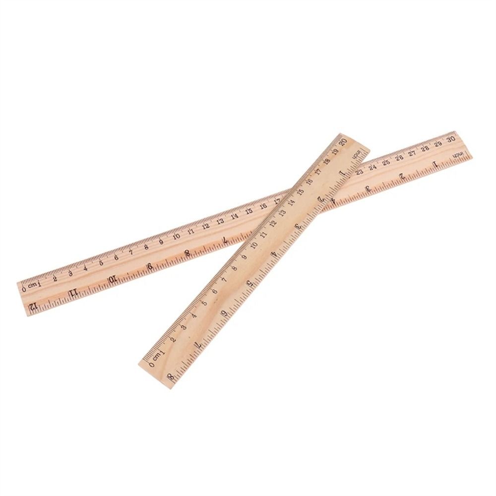 Office Desk Accessories Student 15/20/30cm Children Stationery Wooden ...