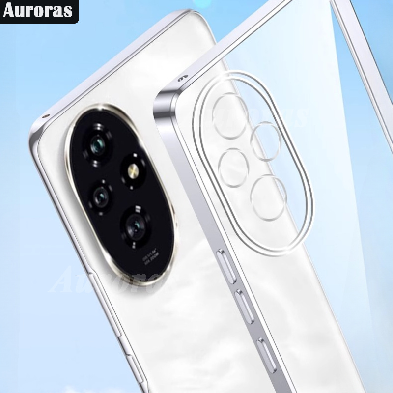 For Honor 200 Pro Phone Case Transparent Soft Silicone TPU ...