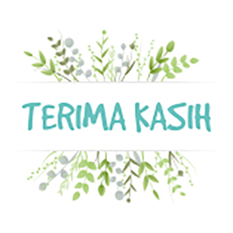 Terima Kasih Sticker/ Thank You Sticker/道谢贴纸 ( Square ) | Lazada
