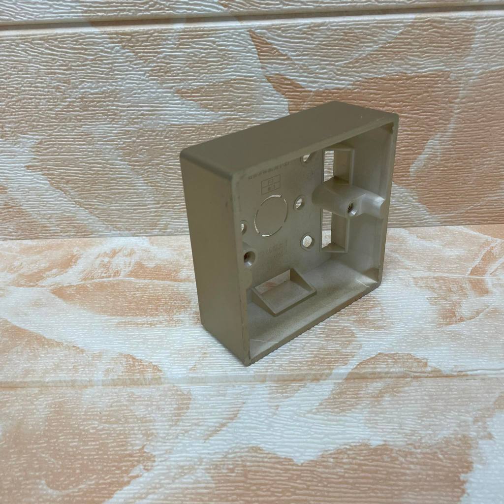 Home Surface Junction Box PVC Nut Box Switch Base Gold / Black / Grey ...
