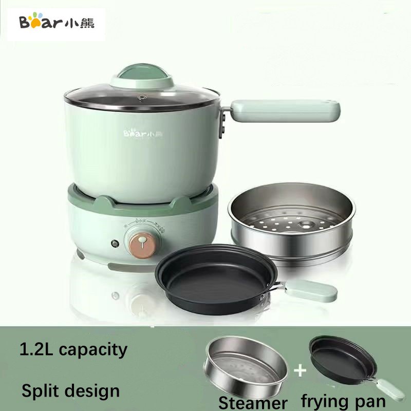 Bear 1.2L Split Electric Cooker Household Multifunctional Mini Electric ...