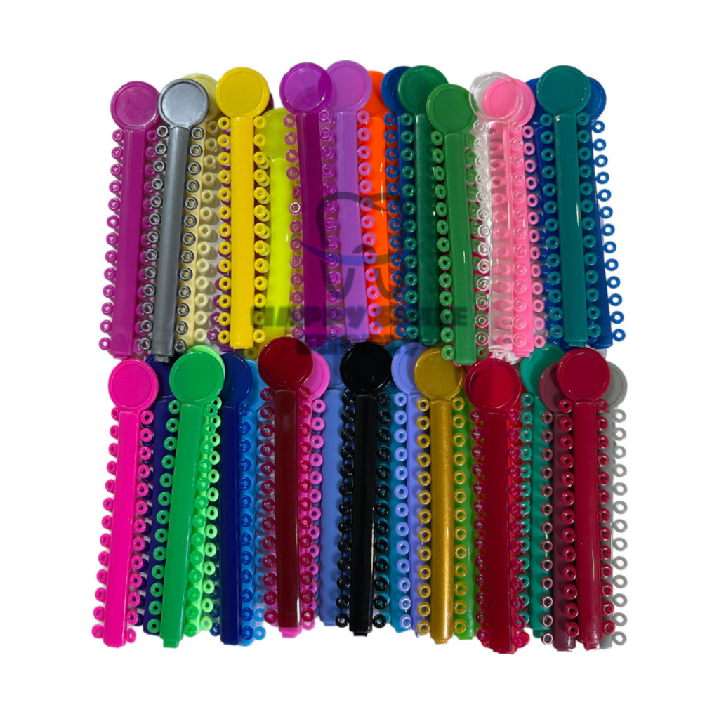 1 Pack Assorted Rubber for Brace Rubber Ties 10, 20, 40 pcs Assorted or ...