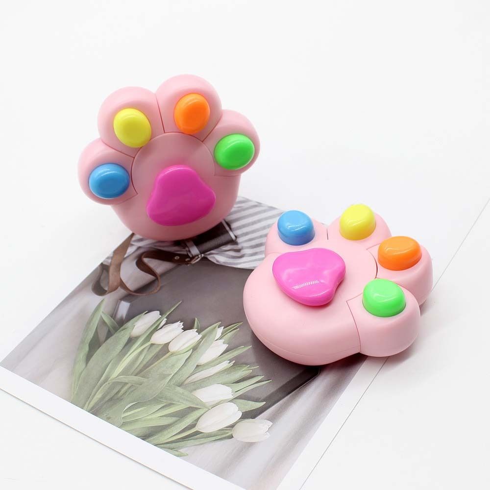 Stamps Cartoon Cat Paw Highlighter Pen Graffiti Handmade Funnyl ...