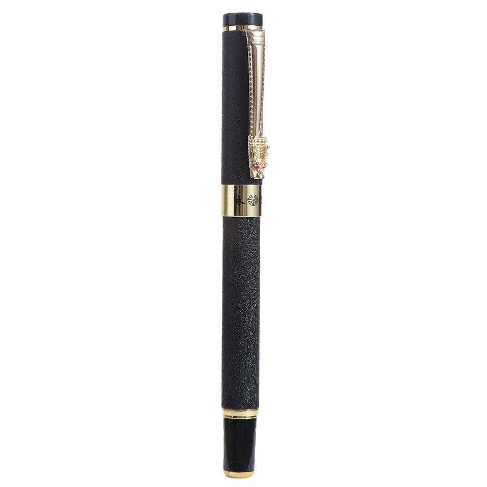 School Supplies Office Stationery Frosted Black Dragon Ink Pen Business ...