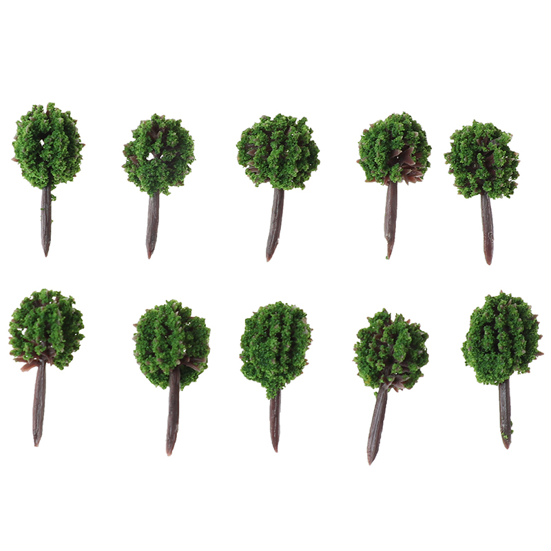 20Pcs shrub vegetation military scene sand table landscape tree model ...