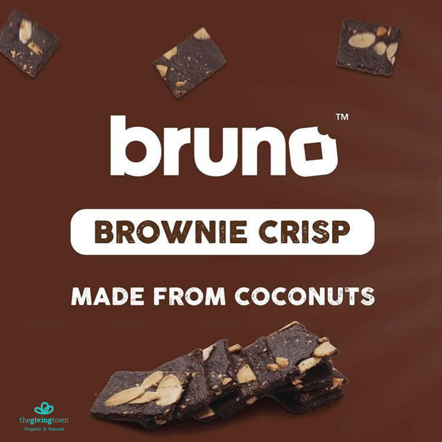 Bruno Brownie Crisp บราวนี่ อบกรอบ Chocolate brownie บรูโน่ บราวนี่ชิพ ...